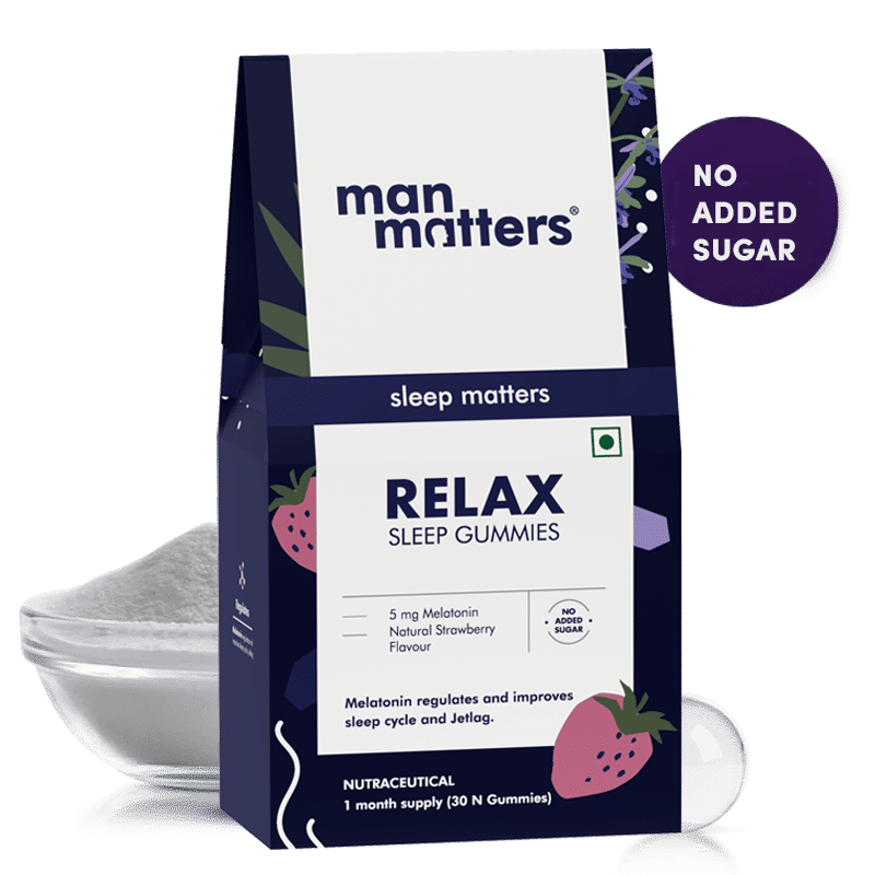 Buy Melatonin Sleep Gummies to Regulate Sleep Cycle - Man Matters